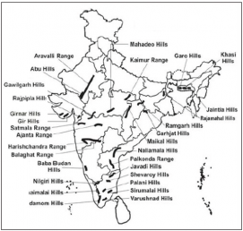 The Peninsular Plateau of India