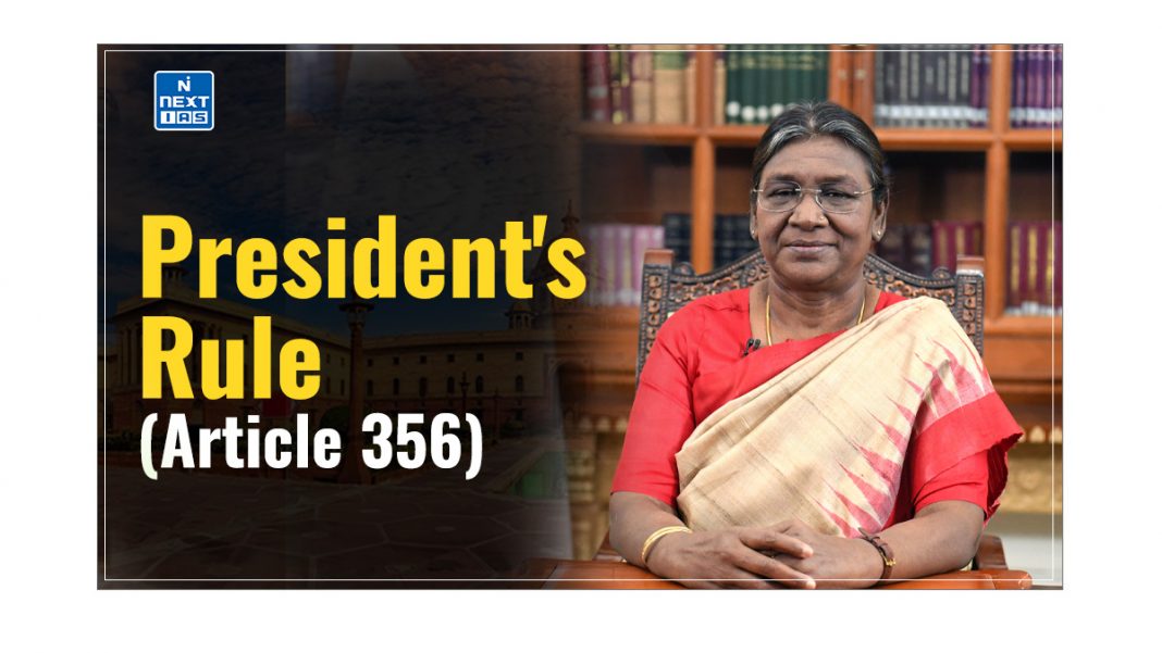 President Rule in India (Article 356)