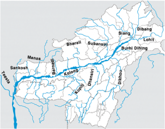 Brahmaputra River System: Origin, Course & Tributaries
