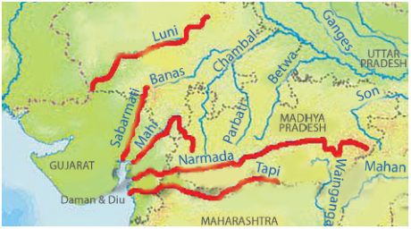 West Flowing Rivers of India
