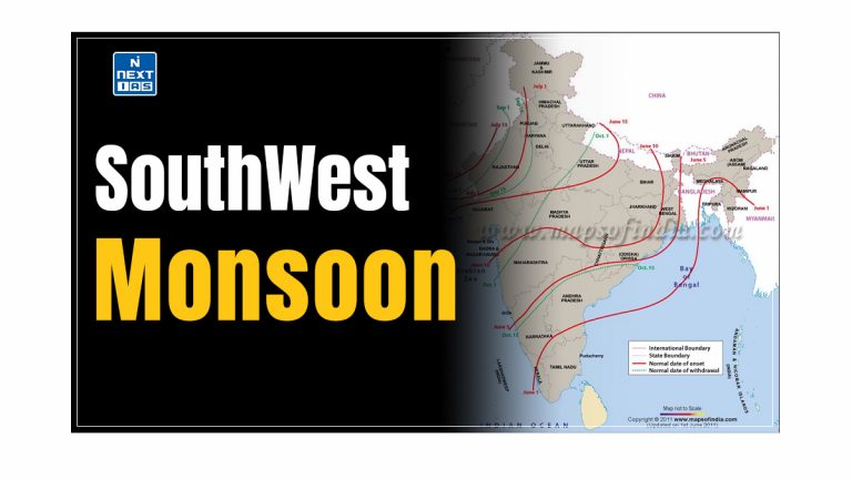 SouthWest Monsoon in India: Features, Theories & Mechanism