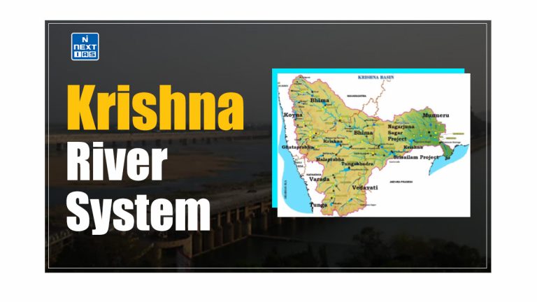 Krishna River System & Tributaries: Origin, Course & Projects