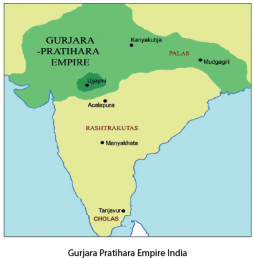Gurjara Pratiharas Dynasty (8th Century A.D.)