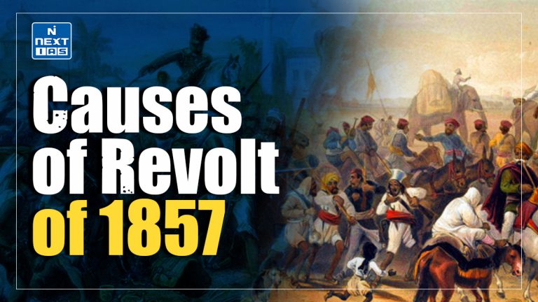 Causes of revolt of 1857