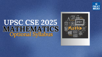 UPSC Maths Optional Syllabus 2025 - Download PDF