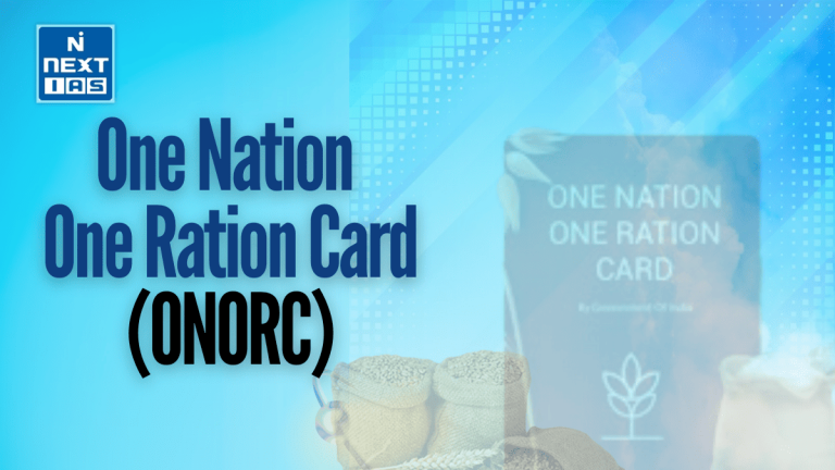One Nation One Ration Card (ONORC)