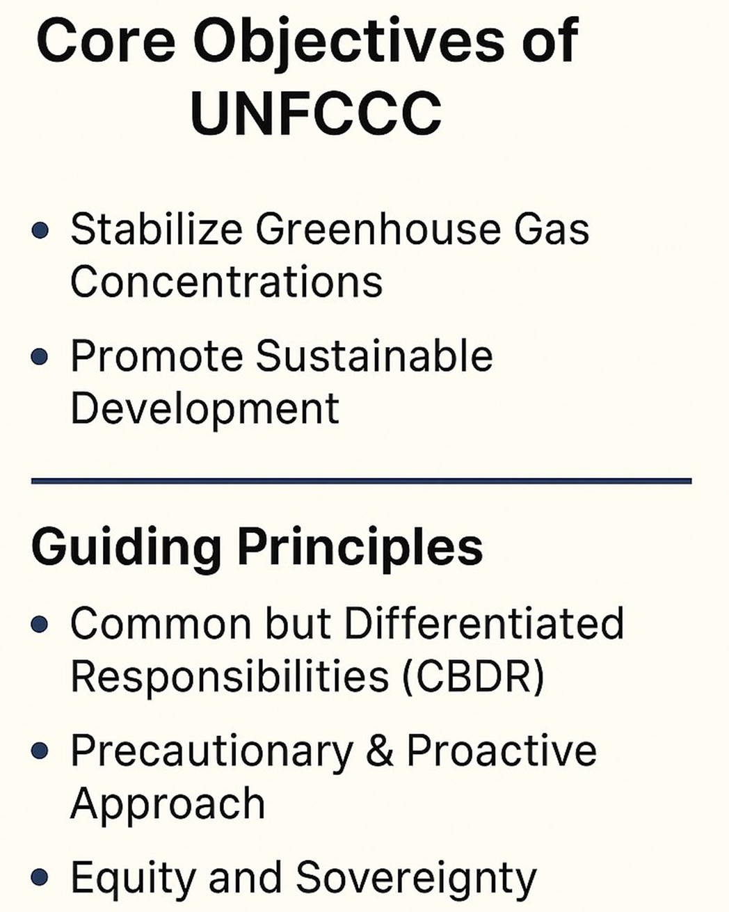 Reforming the UNFCCC Process: About, Framework & More