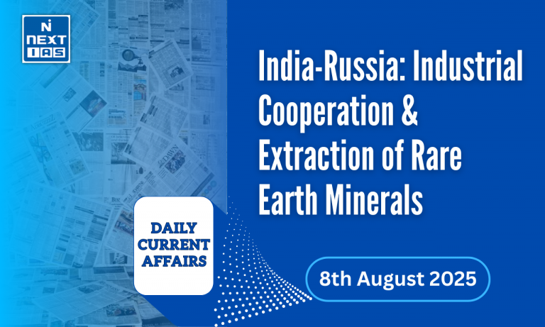 India-Russia: Industrial Cooperation & Extraction of Rare Earth Minerals