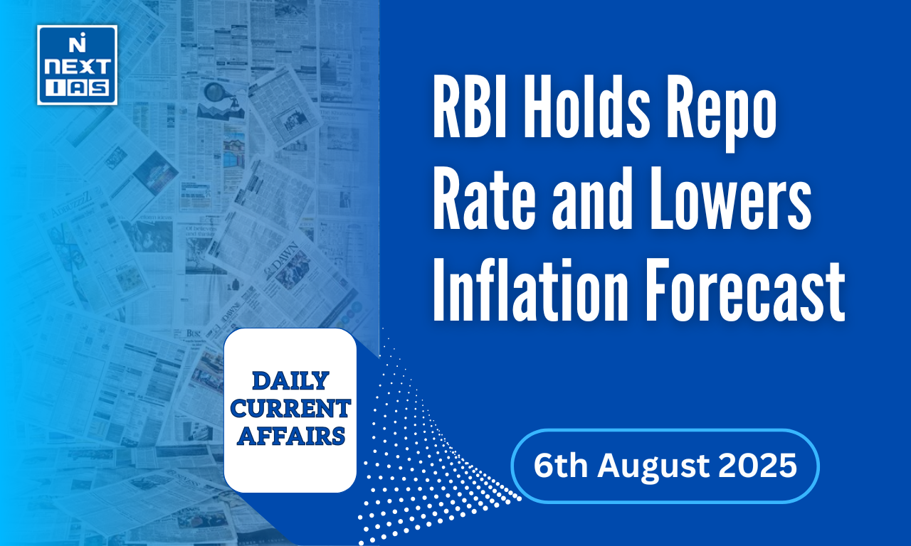 RBI Holds Repo Rate and Lowers Inflation Forecast