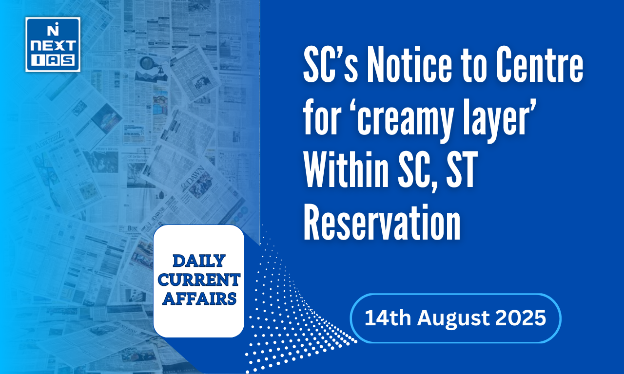 SC Had Issued a Notice to Centre on a plea for ‘creamy layer’ Within SC ...