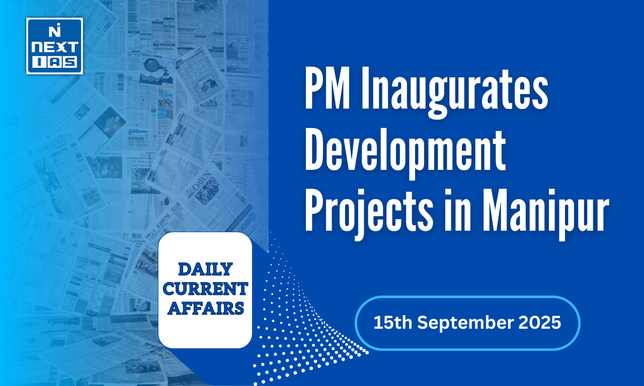 PM Inaugurates Development Projects in Manipur