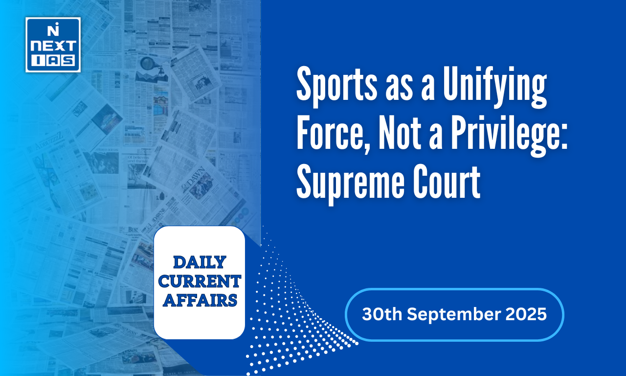 Sports as a Unifying Force, Not a Privilege: Supreme Court
