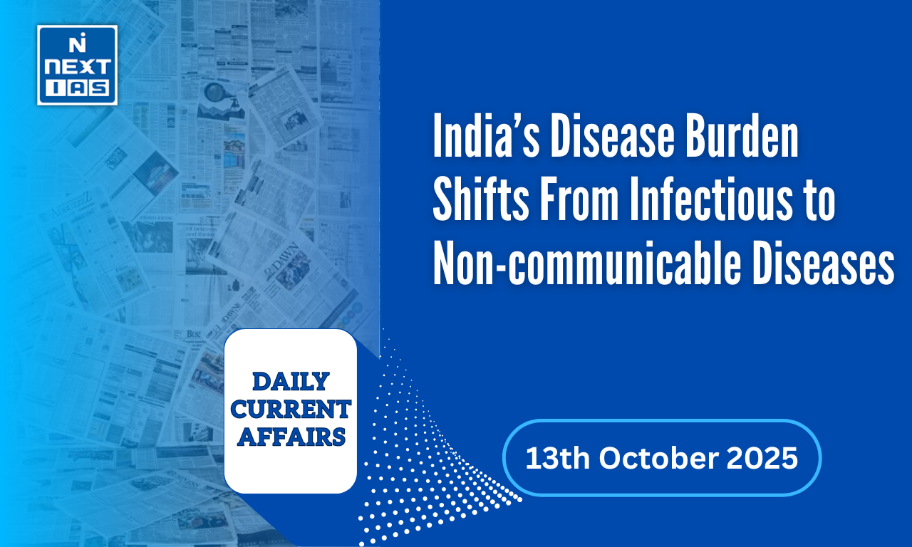 India’s Disease Burden Shifts From Infectious to Non-communicable Diseases