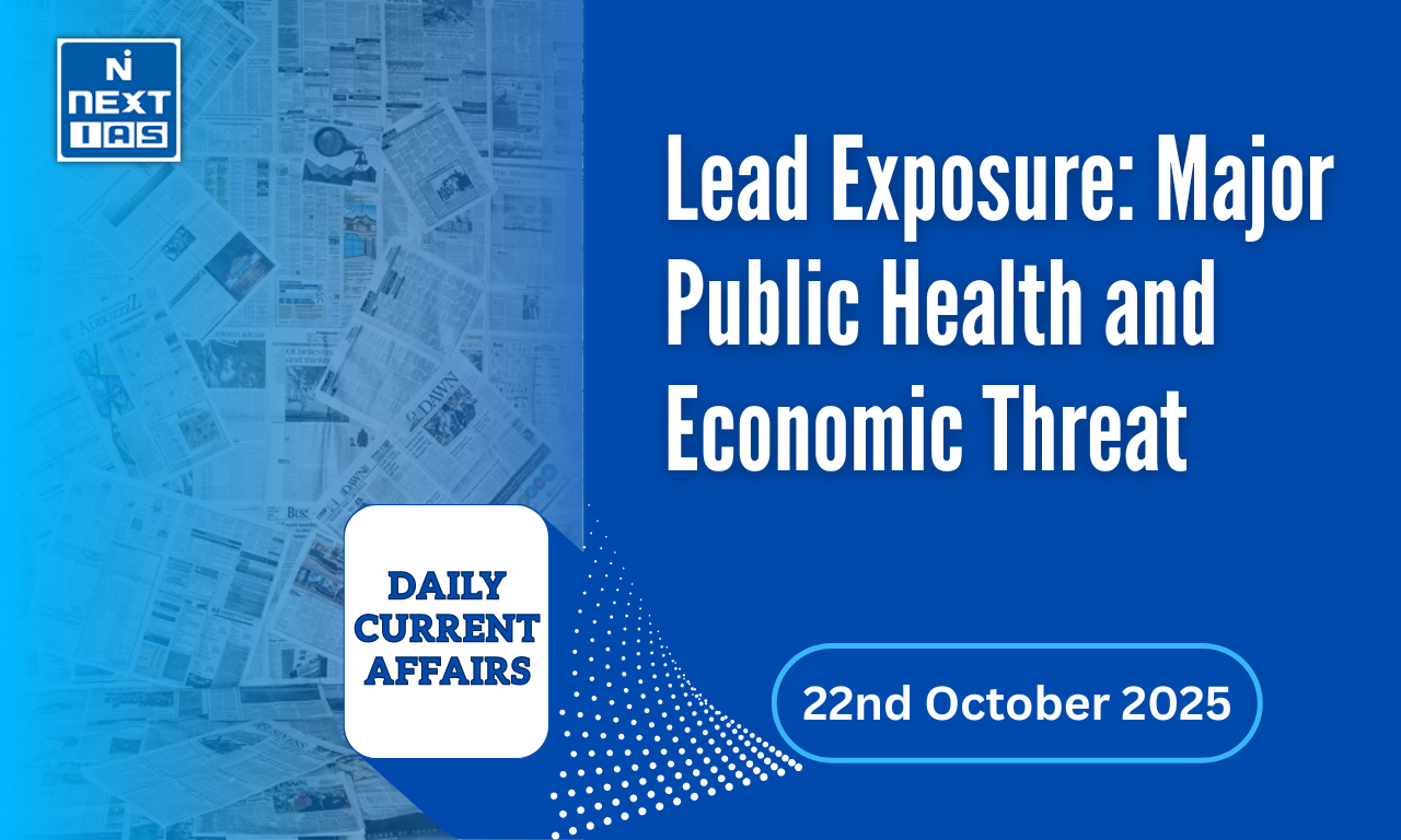 Lead Exposure: Major Public Health and Economic Threat